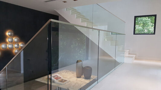 Interior Frameless Railings | Railtech Railing Systems